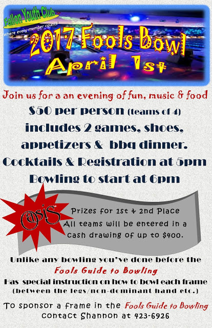 2017 Fool's Bowl Tournament! - Fallon Youth Club